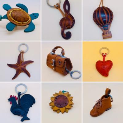 Porte-clefs en cuir